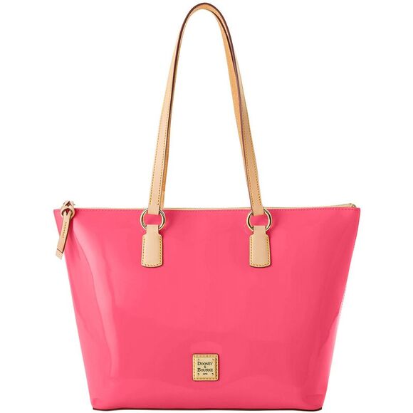 Dooney & Bourke | Bags | Dooney Bourke Patent Wren Tote Fuchsia | Poshmark